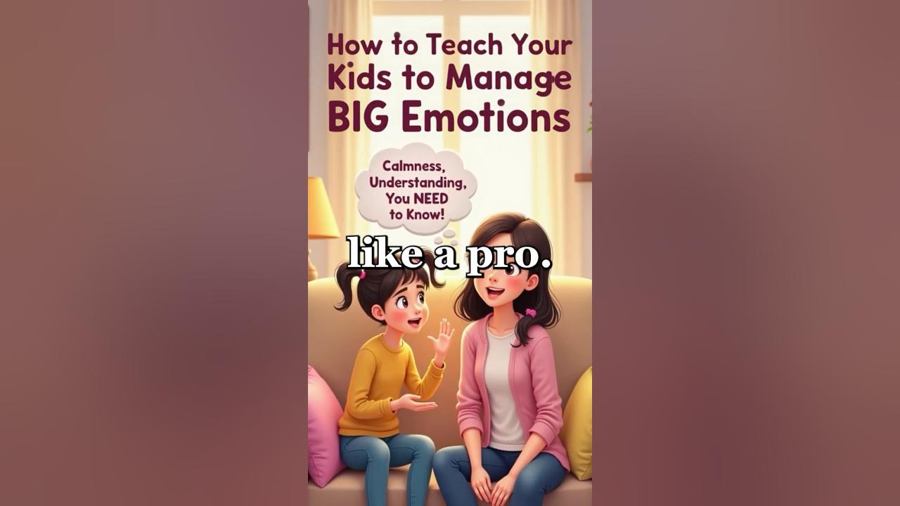 How to Teach Your Kids to Manage BIG Emotions👶 | Parenting Hacks You ...