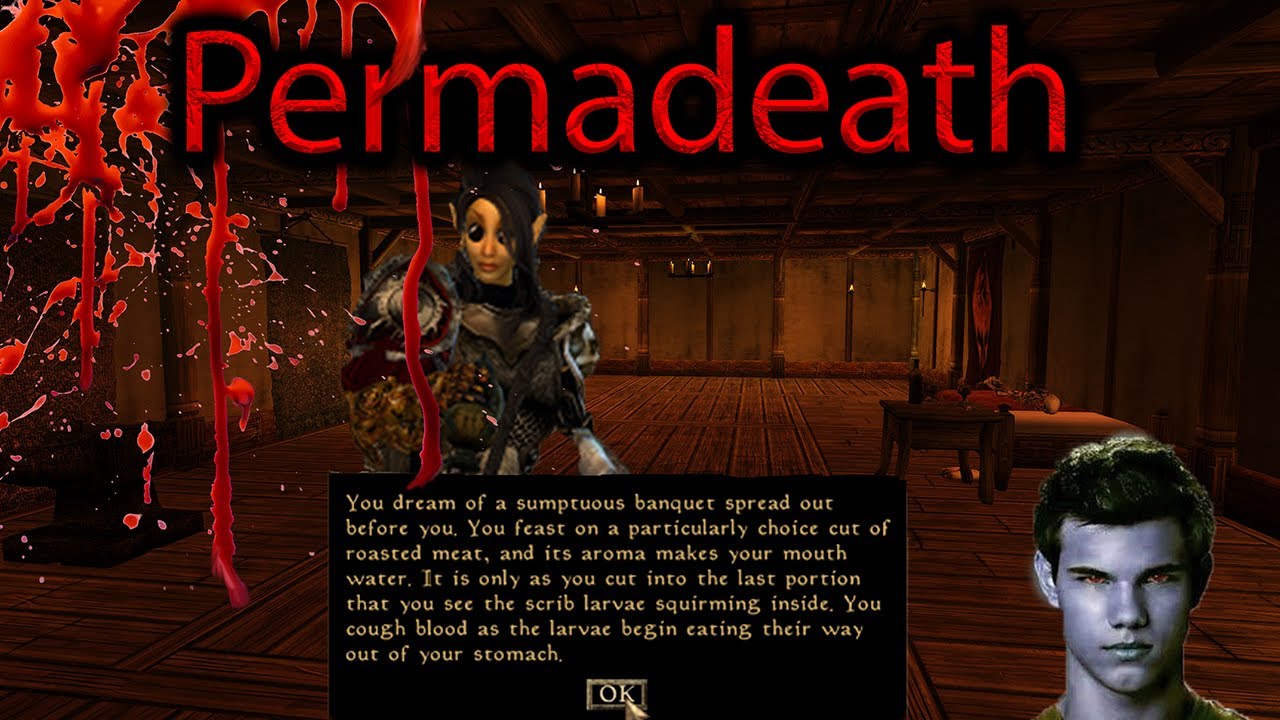 Morrowind 400+ Mods Permadeath - Becoming a vampire (No Commentary ...