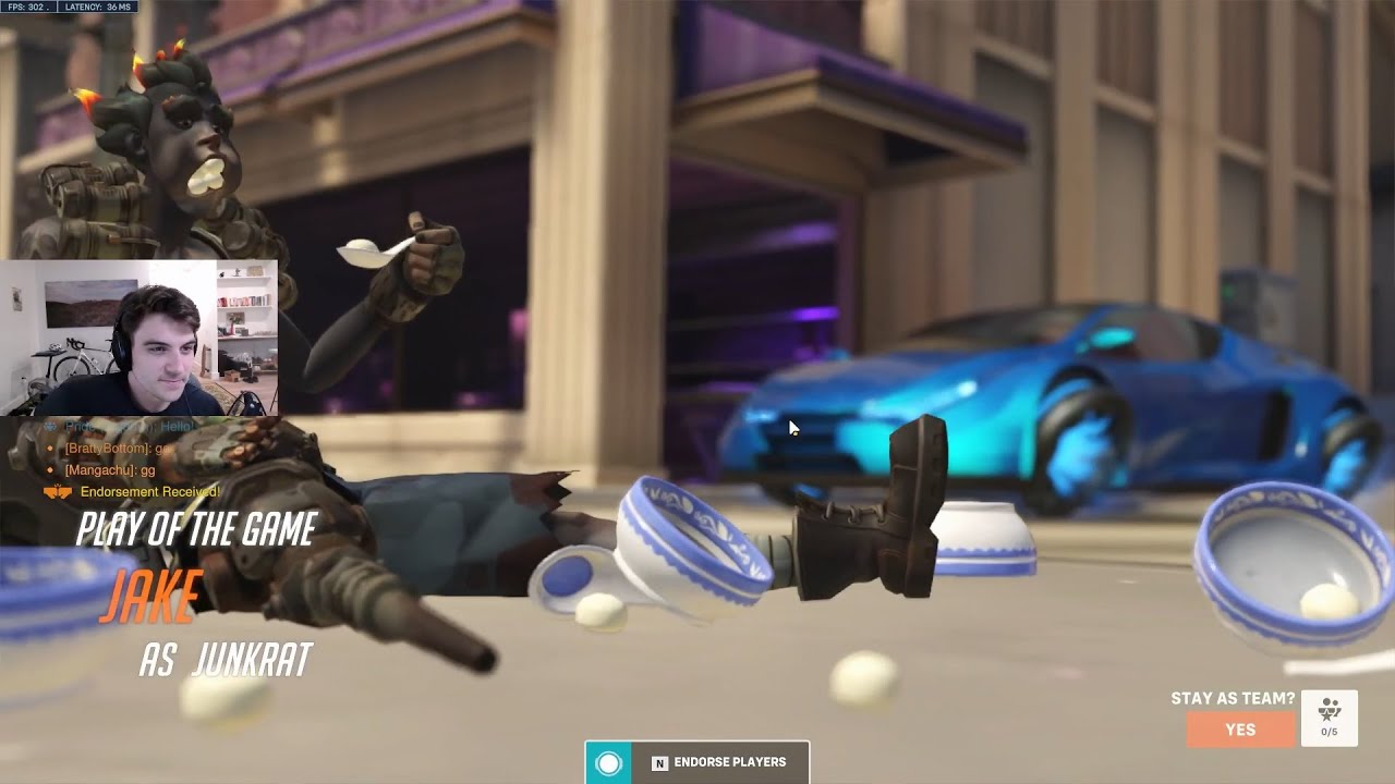 Potg Jake Insane Junkrat Gameplay Overwatch 2 Season 1 Youtube