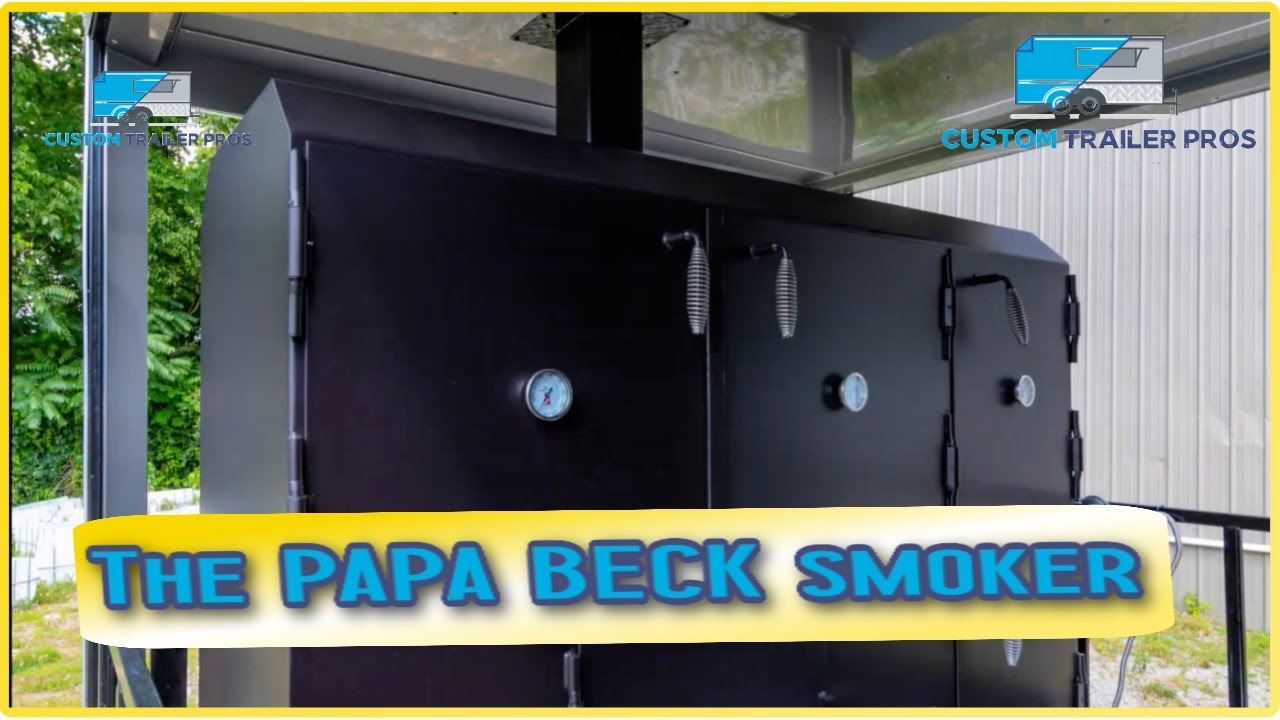 The Papa Beck Smoker - YouTube