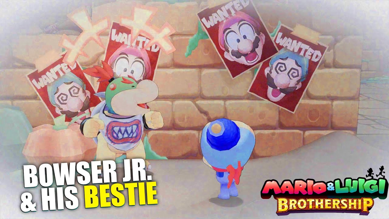A Dear Friend Bowser Jr & Buddy Special Quest - Mario & Luigi ...