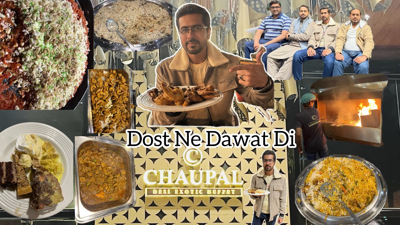 Chaupal Restaurant Seaview | Best Buffet | 80 plus Dishes |@SocialTv_88 ...
