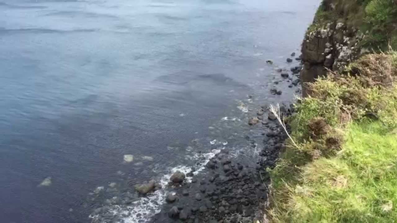 Downdraft wind at Kilt Rock - Isle of Skye - YouTube