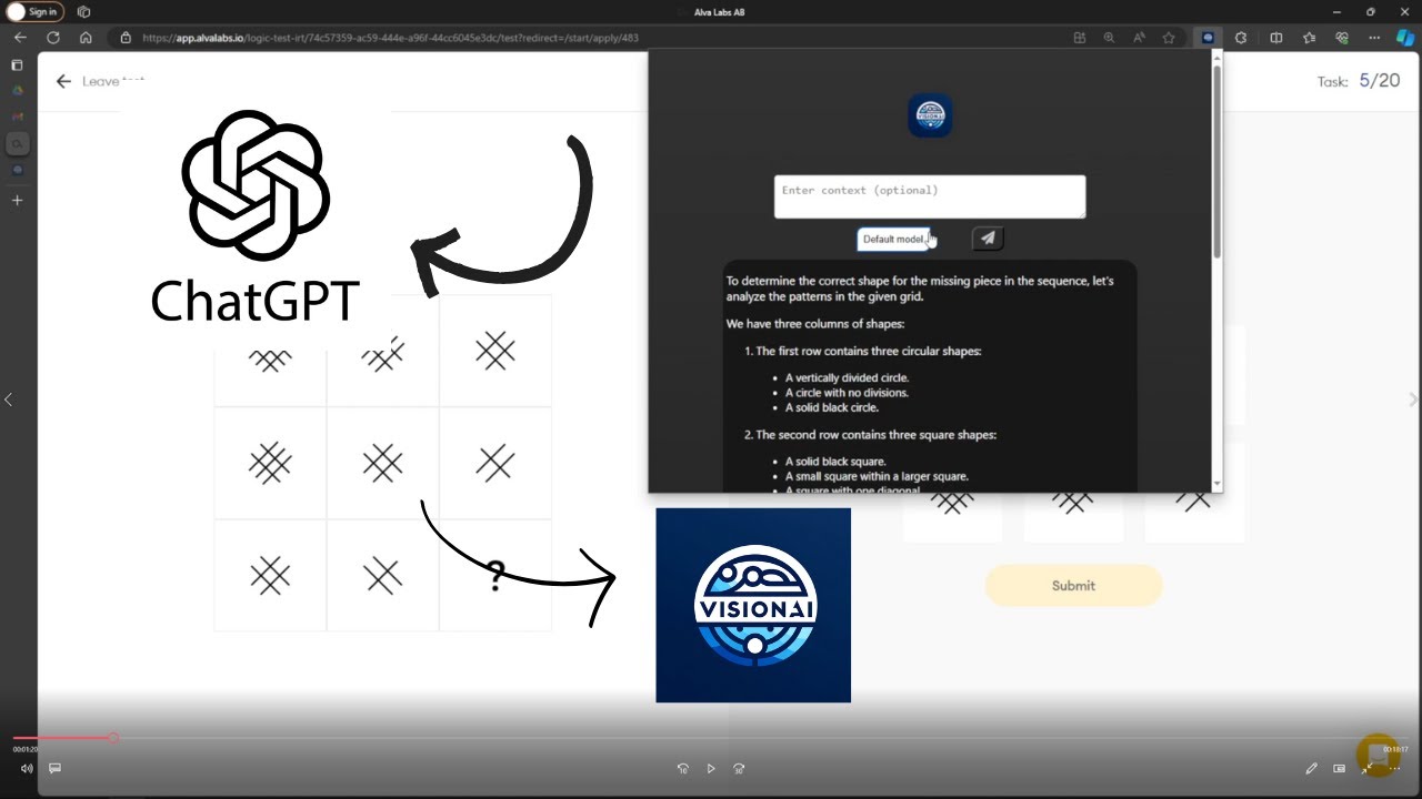 Testing GPT-4o & GPT-Vision with Screen Chat Extension! 🤖🔥 Can AI Pass ...