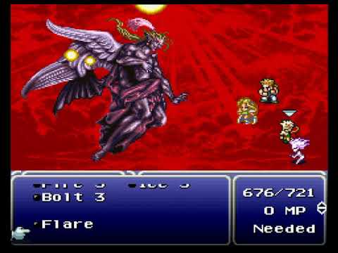 FF III - Final Boss Kefka - YouTube