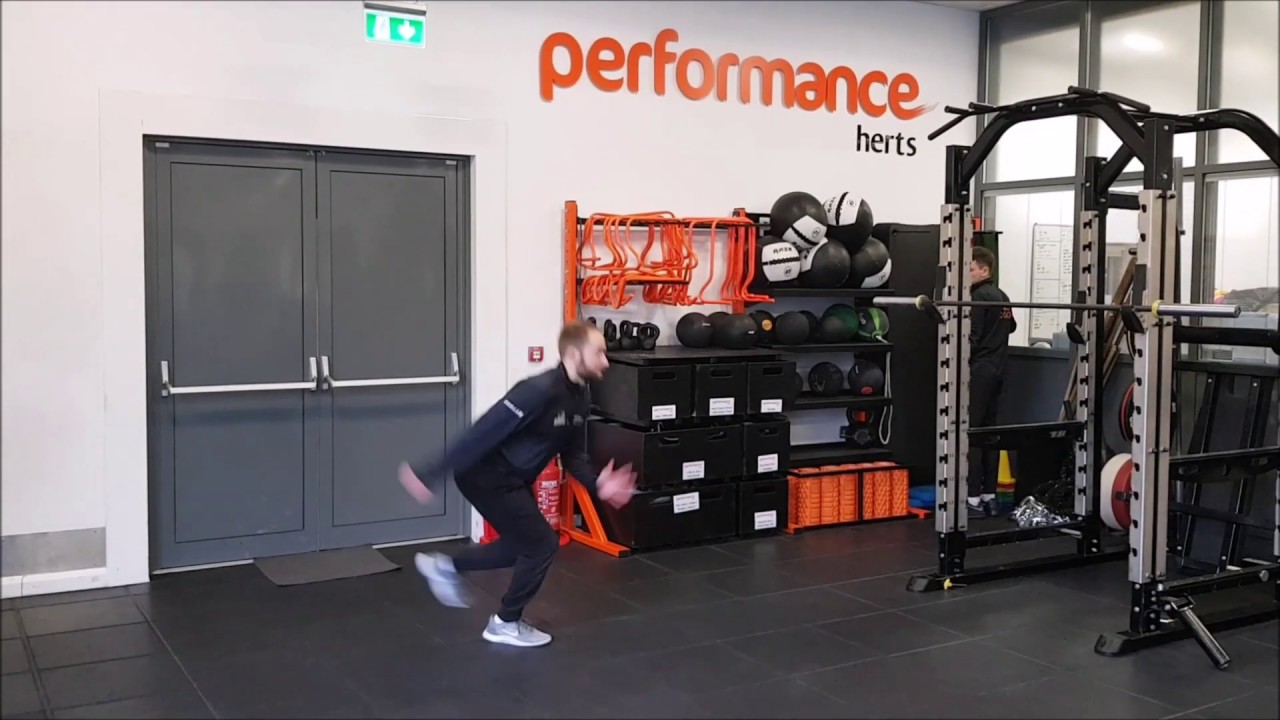 Single Leg Reactive Hops - YouTube