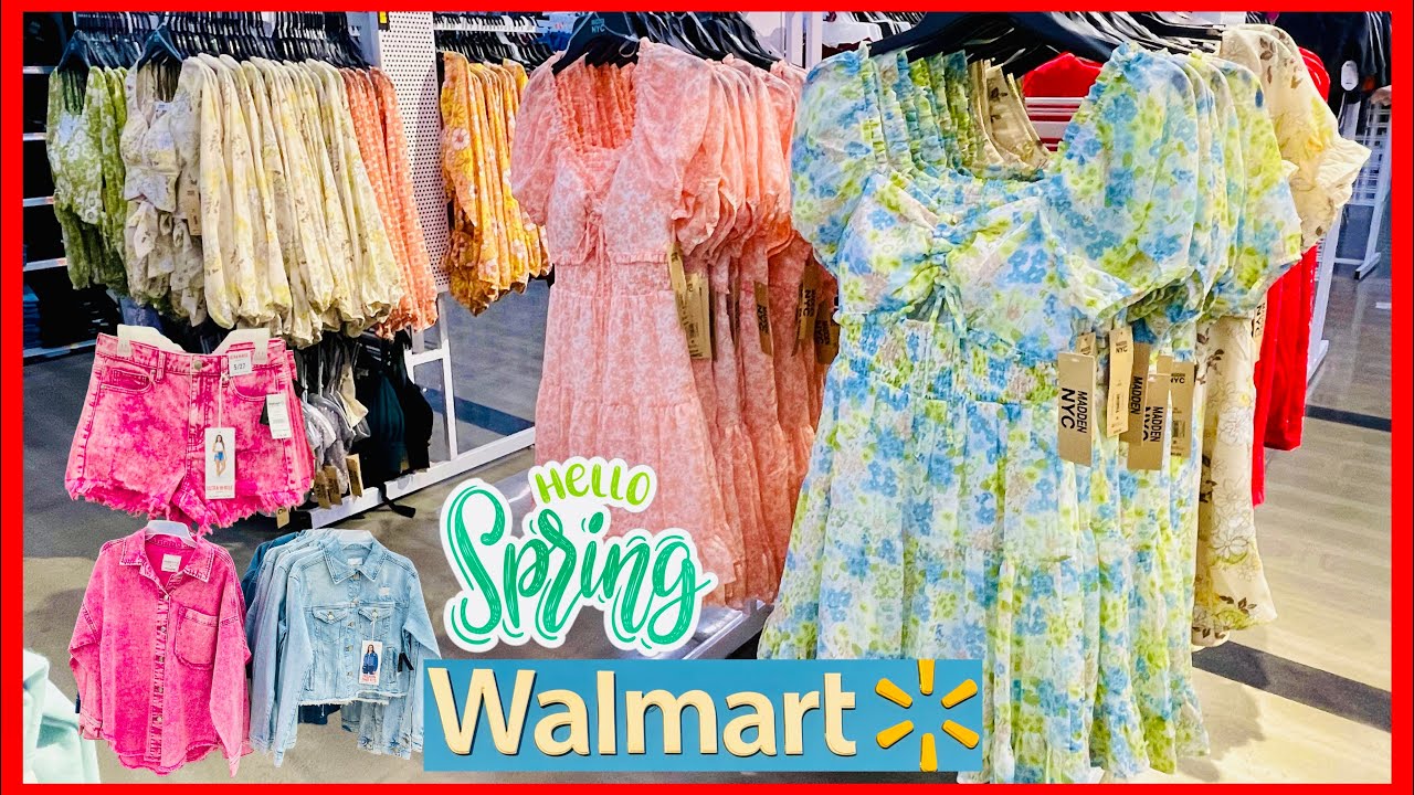 WALMART SPRING COLLECTION ️ FEATURING WALMART NEW STORE DESIGN - YouTube