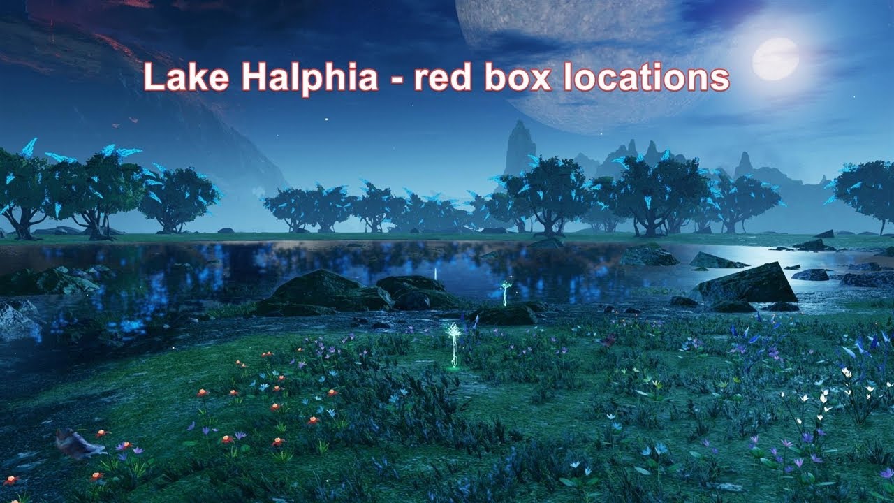 All red boxes Lake Halphia (Phantasy Star Online 2:NGS) - YouTube