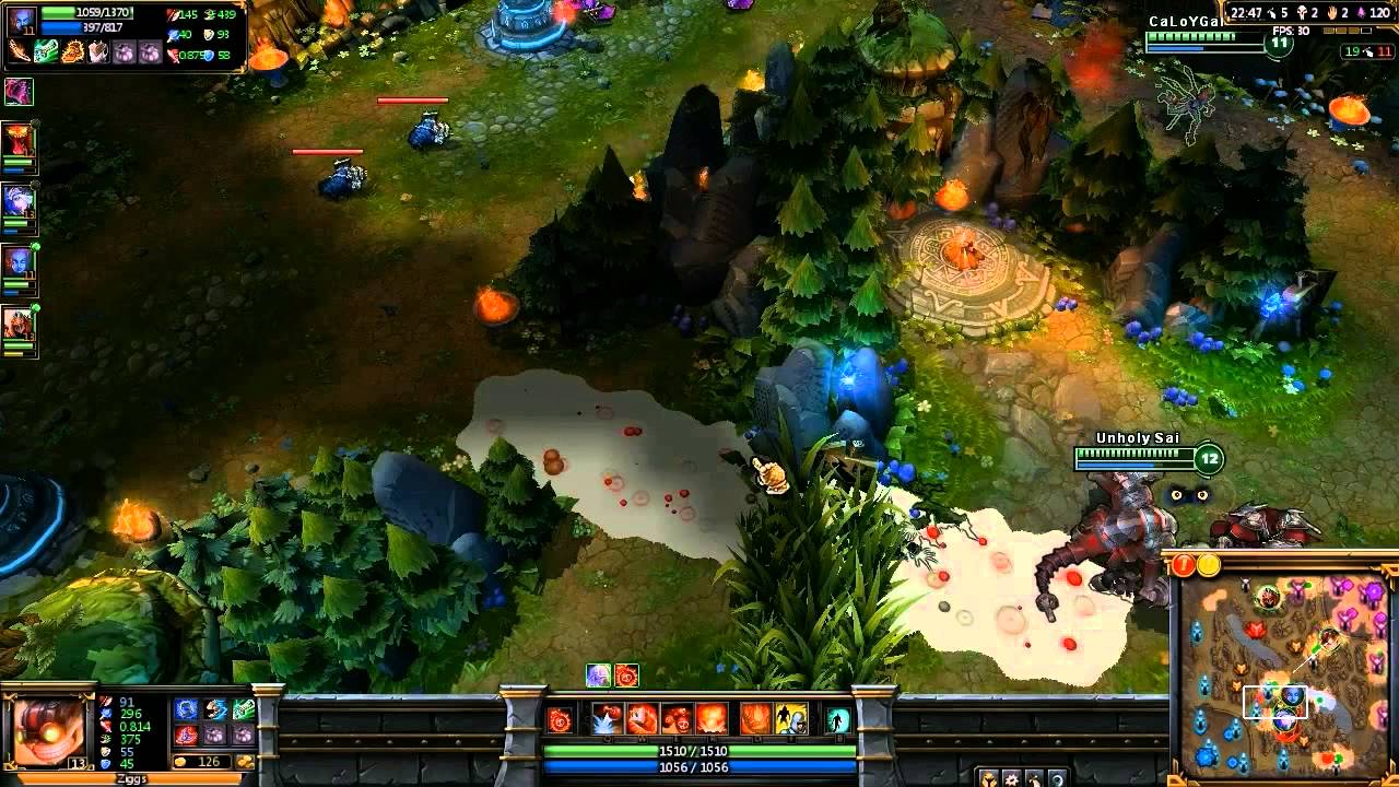 Ziggs Mega Inferno Bomb Gameplay - League of Legends - YouTube