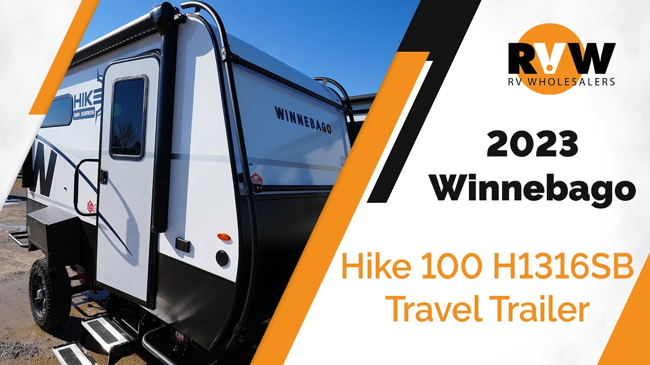 2023 Hike 100 H1316SB Travel Trailer Walk-Through - YouTube