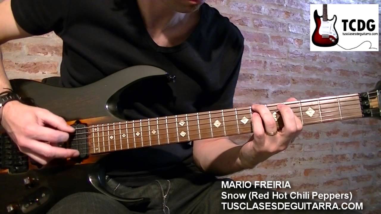 Snow (Red Hot Chili Peppers) - Cover en guitarra eléctrica por Mario ...