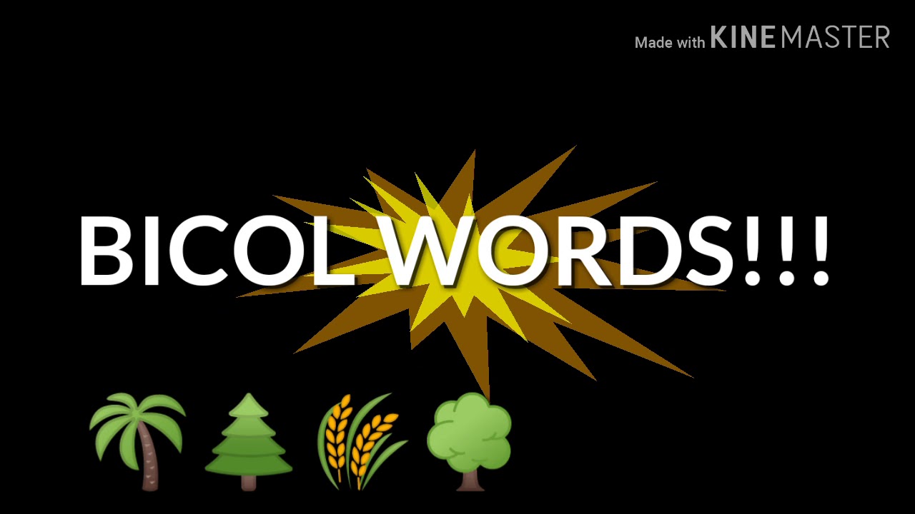 Learn Bicol Language Part1 Youtube
