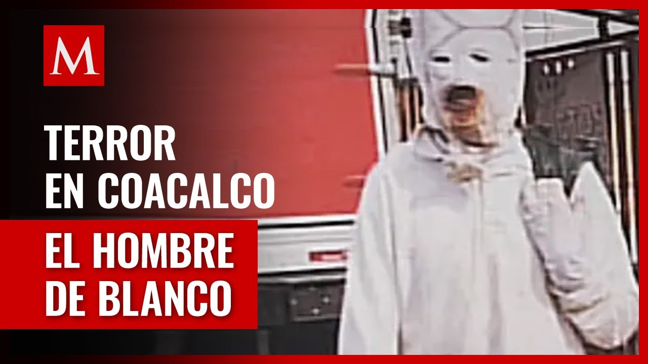 Misteriosa Aparición de Hombre de Blanco en Coacalco - YouTube
