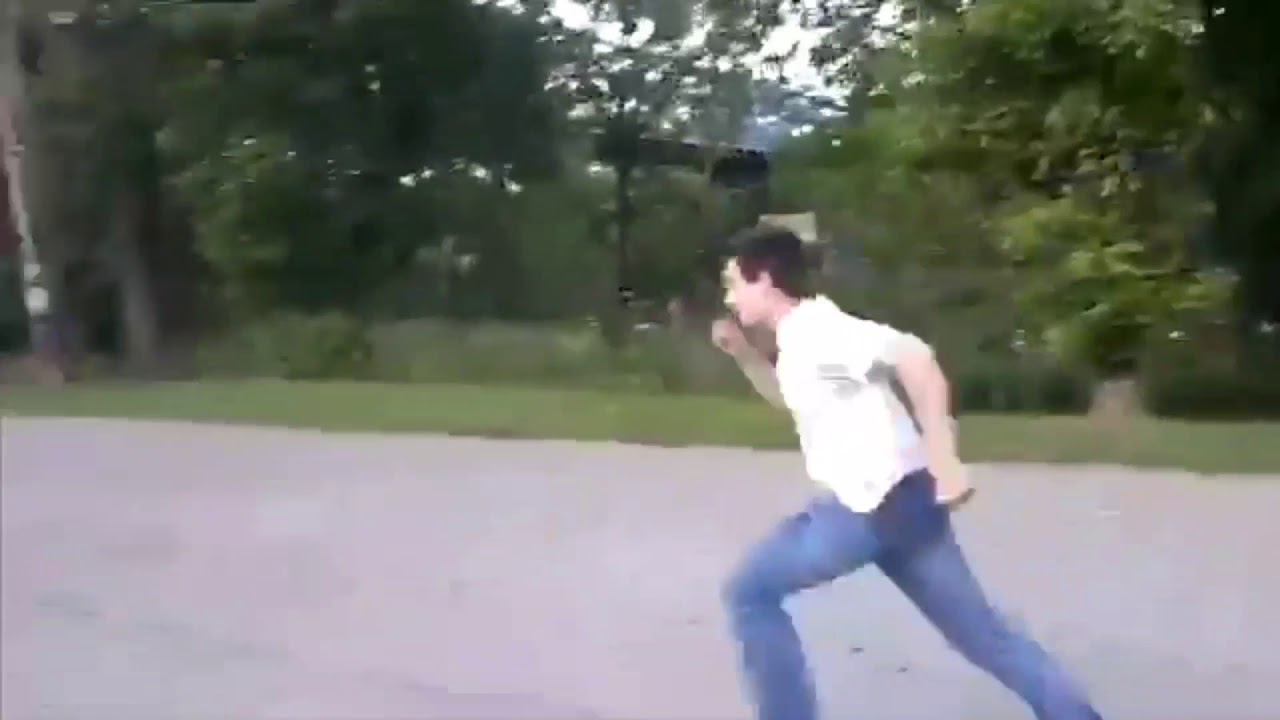 Kid running away from his dad (original) - YouTube