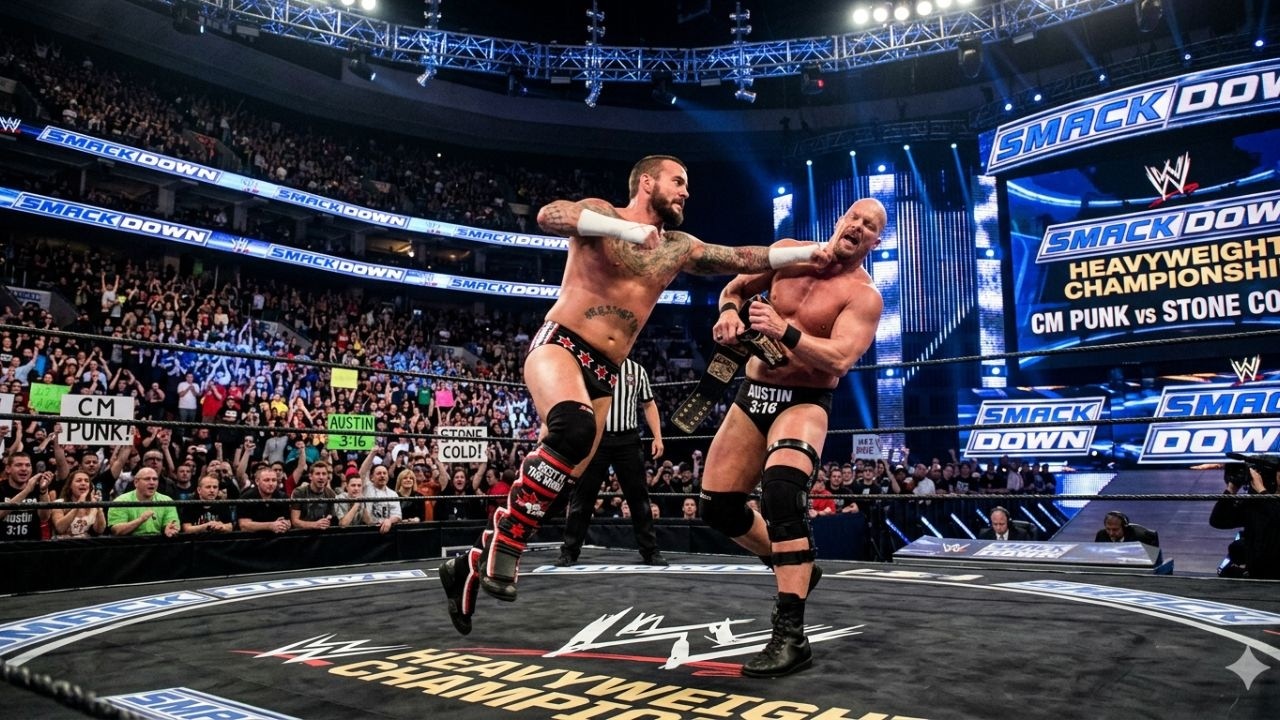 FULL MATCH : CM Punk vs Stone Cold | World Heavyweight Championship ...