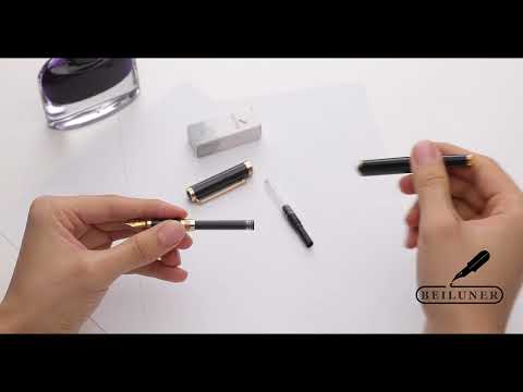 Beiluner fountain pen -How to install a ink cartridge