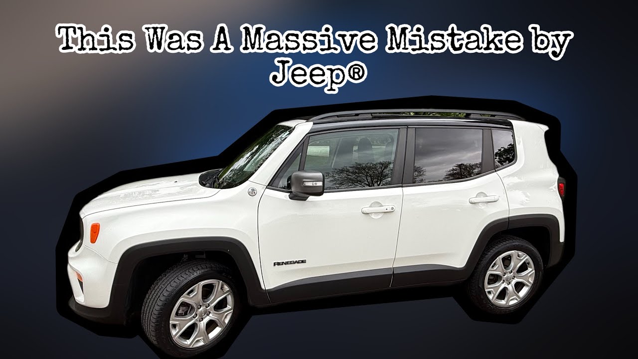 Getting Rid Of The Renegade Was Jeep®’s Biggest Mistake - YouTube