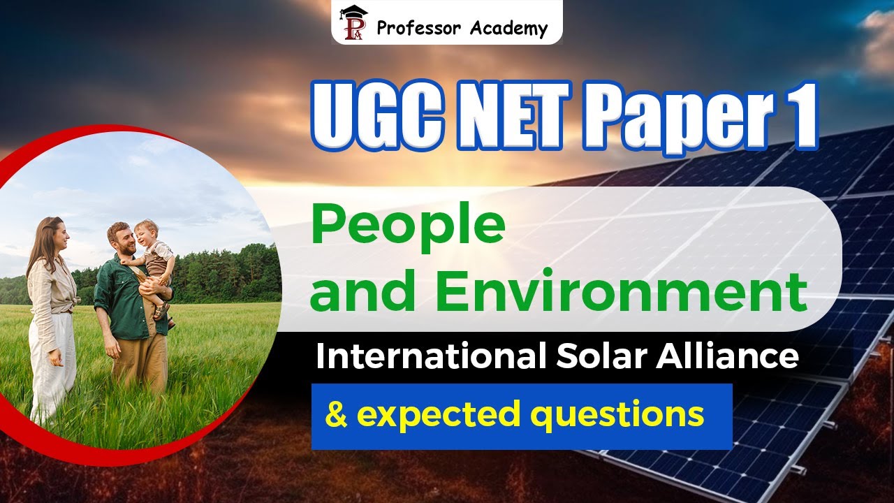 UGC NET PAPER 1 | People and Environment | ISA and expected questions ...