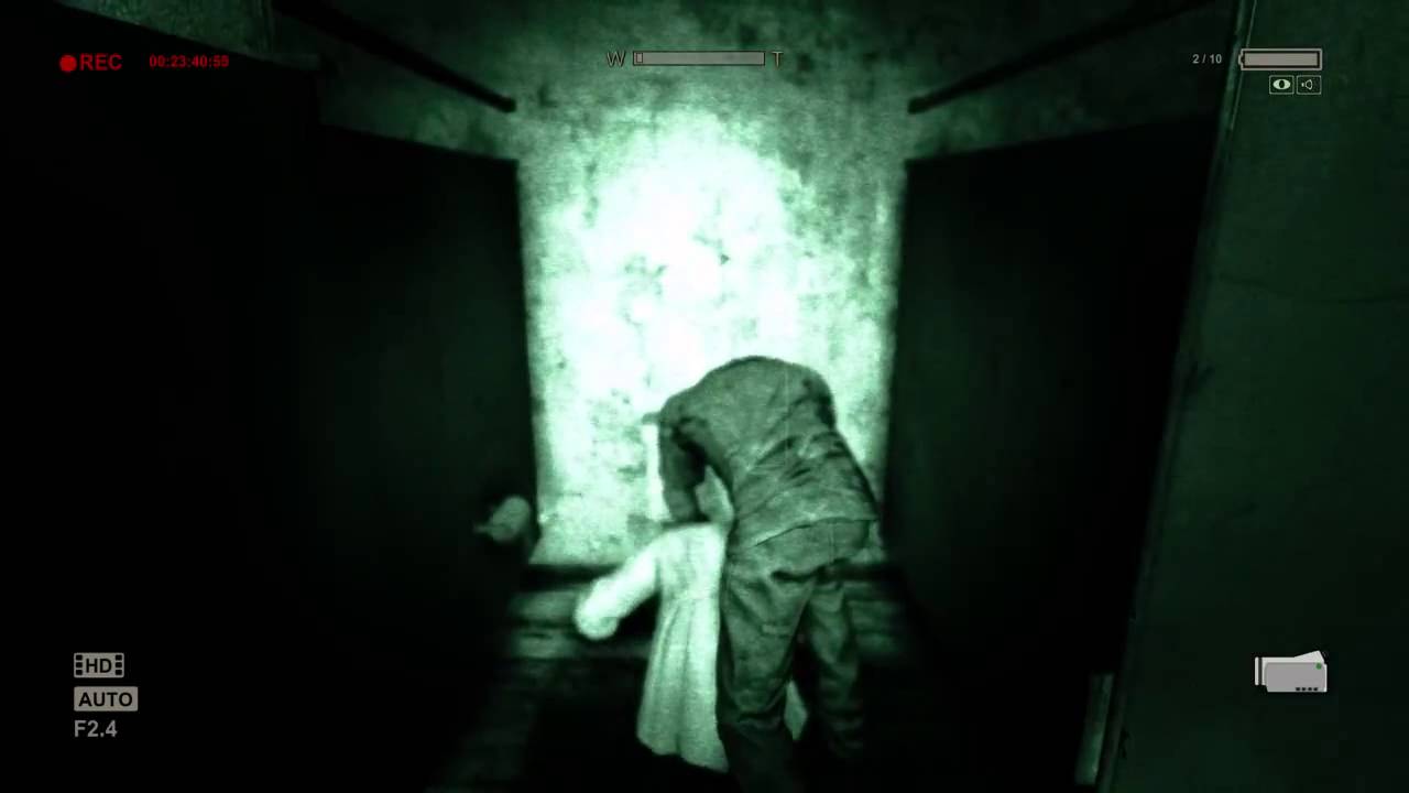 Outlast Whistleblower Getting Drowned In A Toilet - YouTube