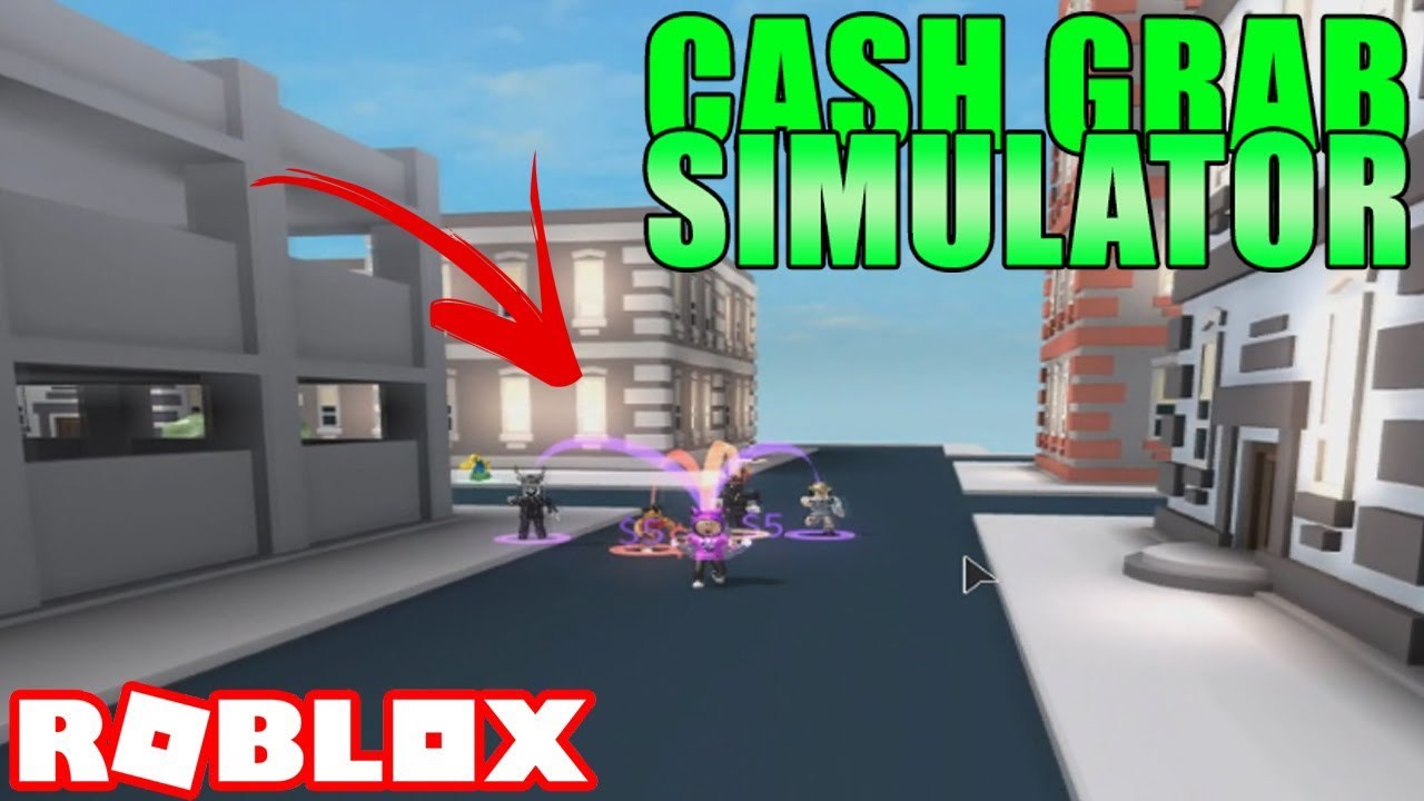 ROBLOX - O NOVO JOGO DE SIMULATOR DE JOGOS - Cash Grab Simulator - YouTube