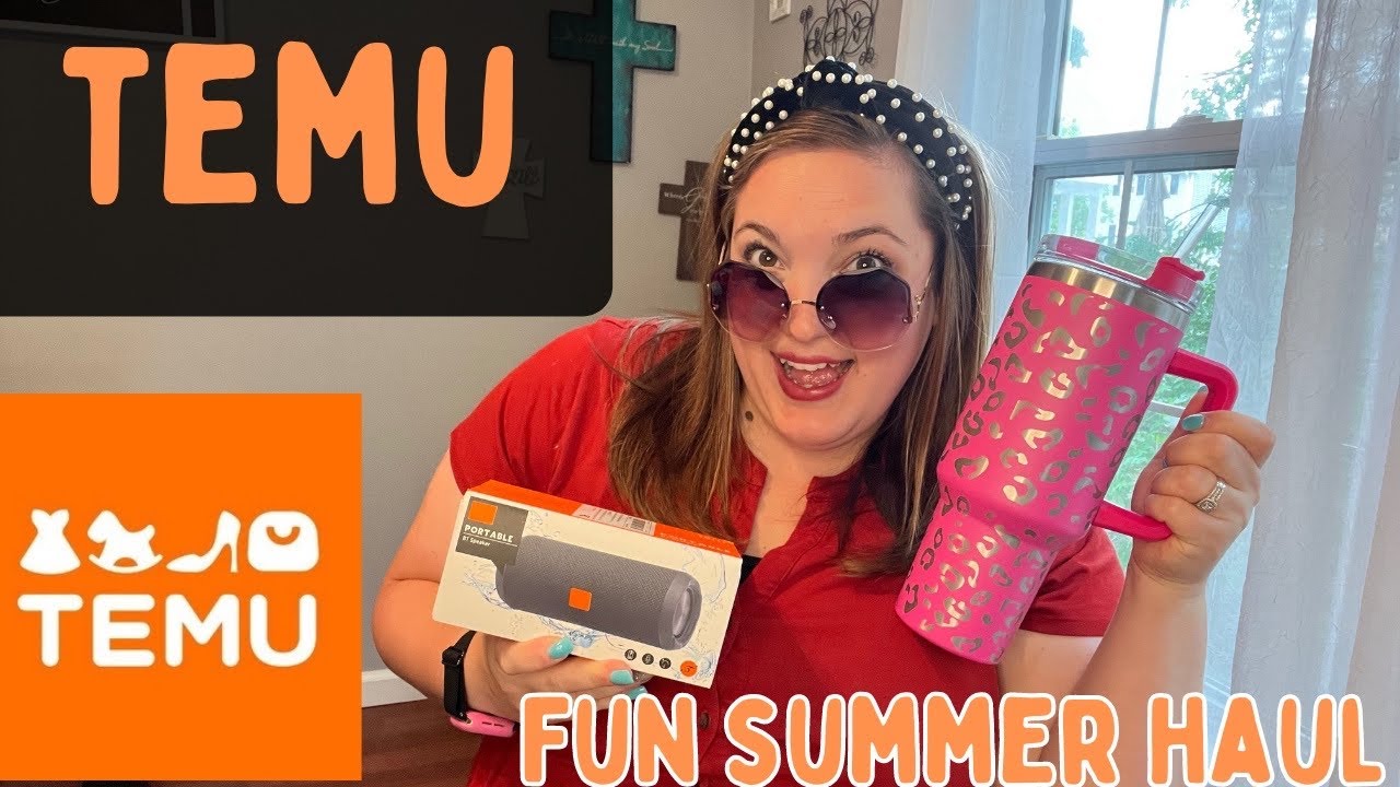 Temu Summer Haul and Must Haves 🤩 | I went down the rabbit hole! - YouTube