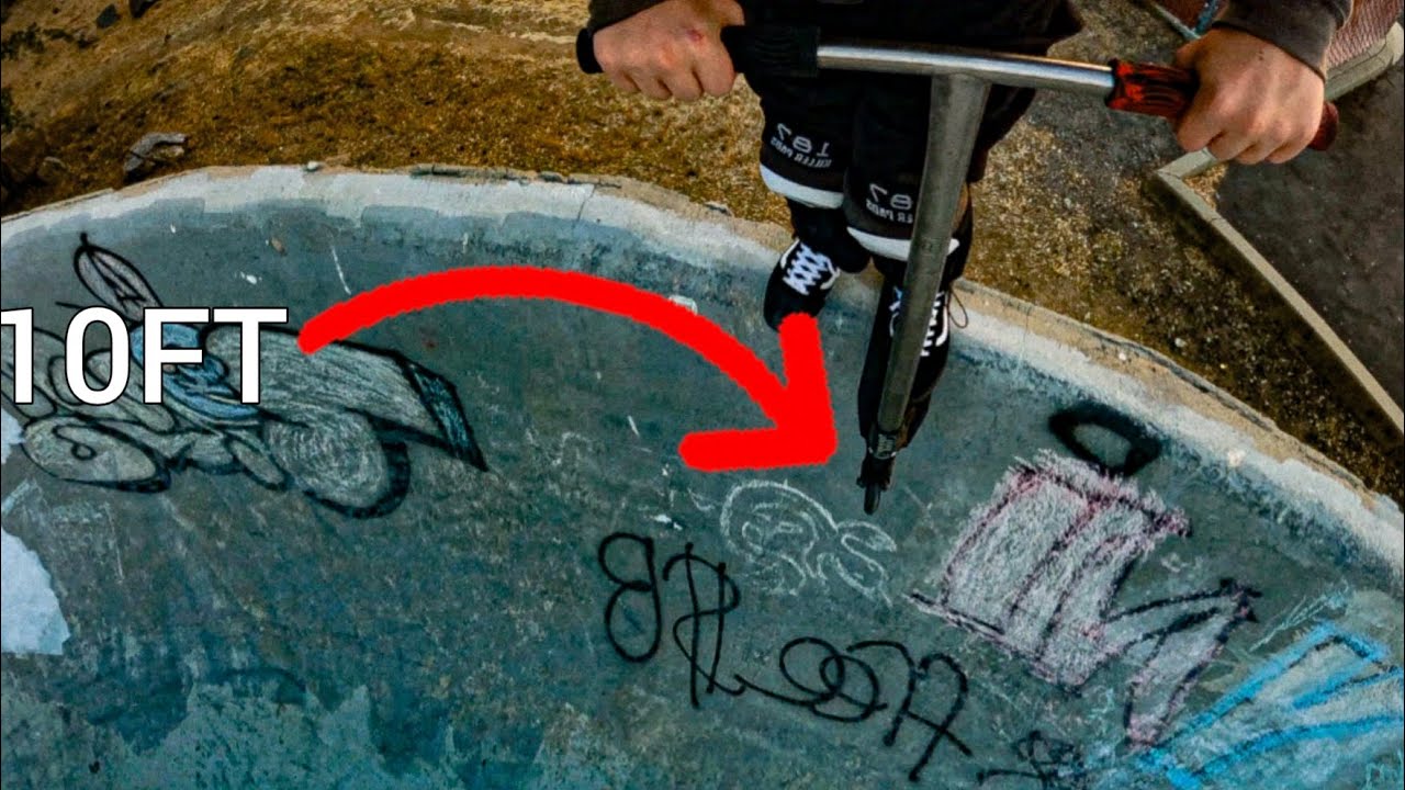 cool and CRAZY tricks at the skate park! (INSANE DROP AT THE END) - YouTube