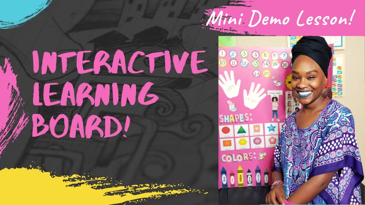 Amazing Interactive Learning Board|Toddler|Preschool - YouTube