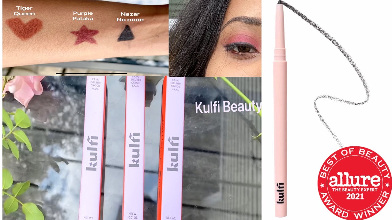 Kulfi Beauty underlined eyeliner crayons | Award winning beauty - YouTube