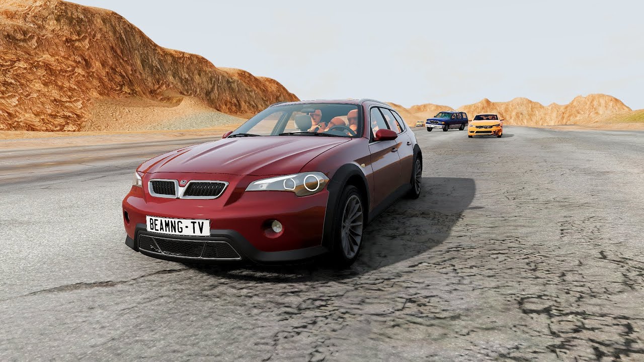 Just step on the accelerator and leave the rest to the car behind you ...