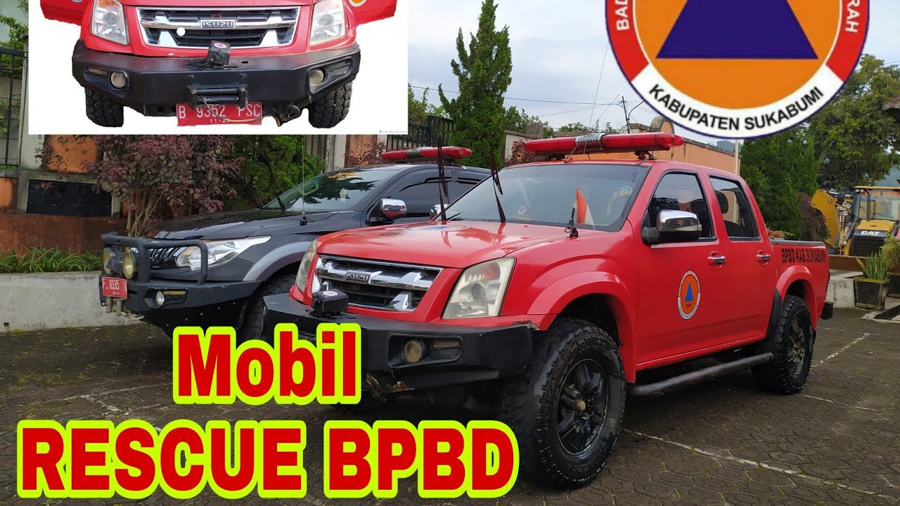 Mobil RESCUE BPBD Kabupaten Sukabumi - YouTube