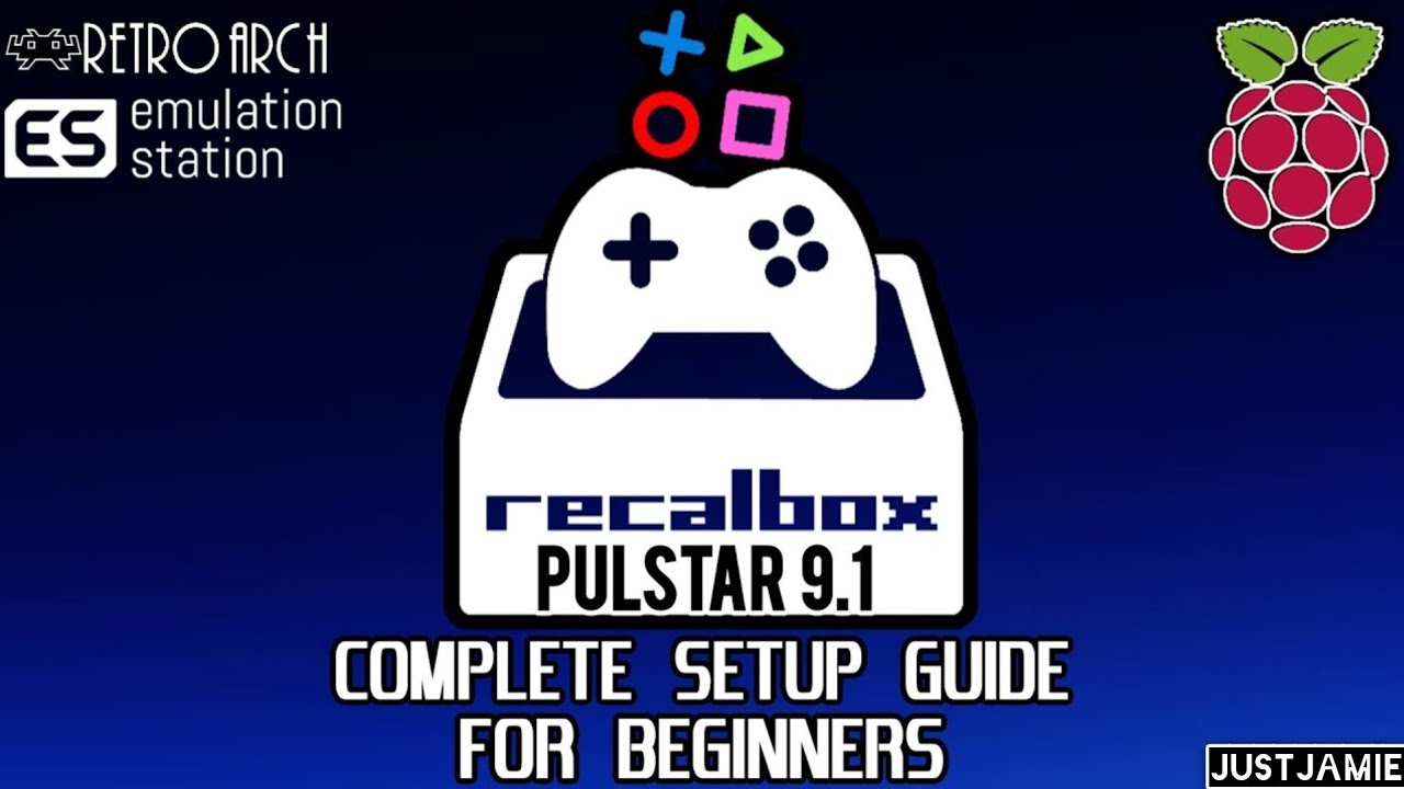 Recalbox Pulstar 9.1 Easy Setup Guide For RPi #recalbox #emulator # ...