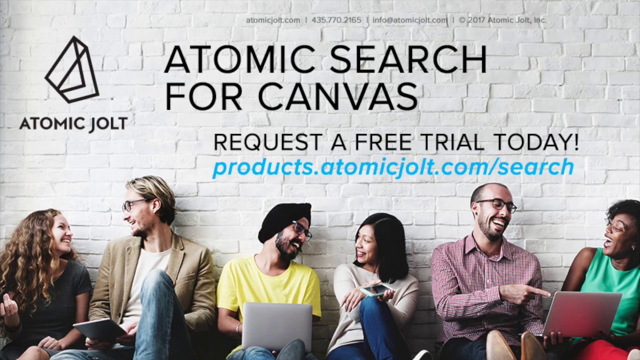 Atomic Search for Canvas by Atomic Jolt demonstration - YouTube