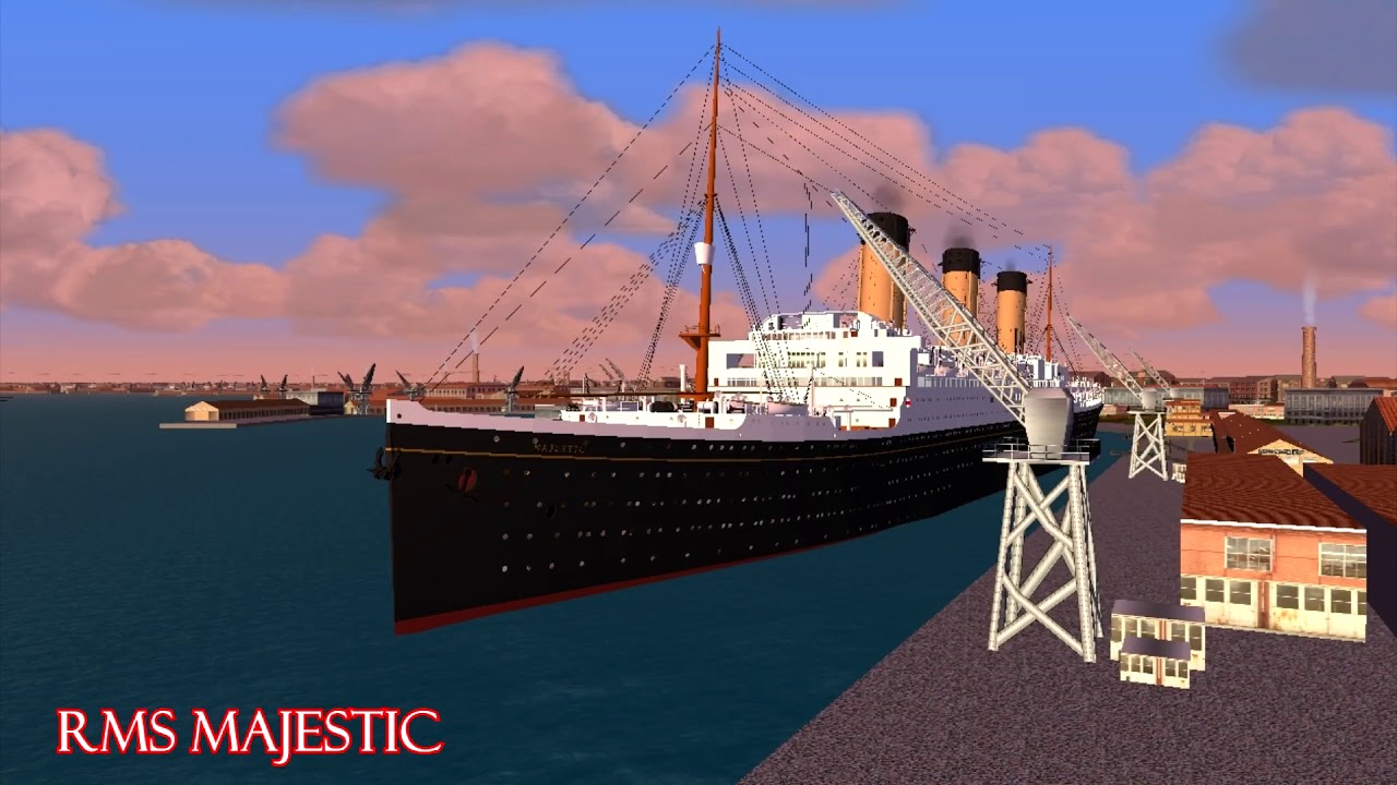 VSF - Timelapse Of Steam Ships At The Old Southampton Port - YouTube