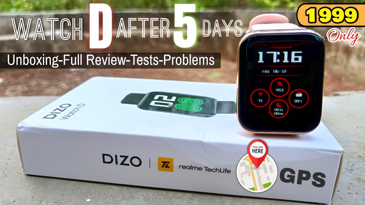 DIZO Watch D Unboxing & Full Review | DIZO Watch R GPS Feature ...