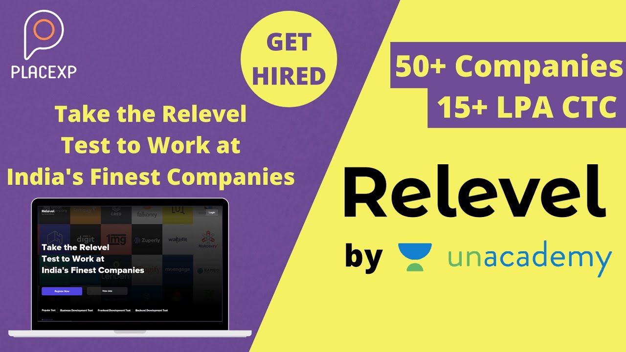 RELEVEL By UNACADEMY Get Hired At Top Companies PlaceXP YouTube relevel-by-unacademy-get-hired-at-top-companies-placexp-youtube