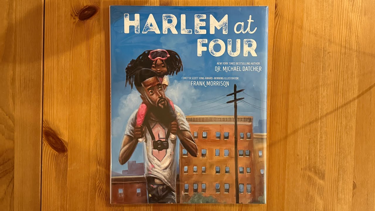 Ash reads Harlem at Four by Michael Datcher illustrated by Frank ...
