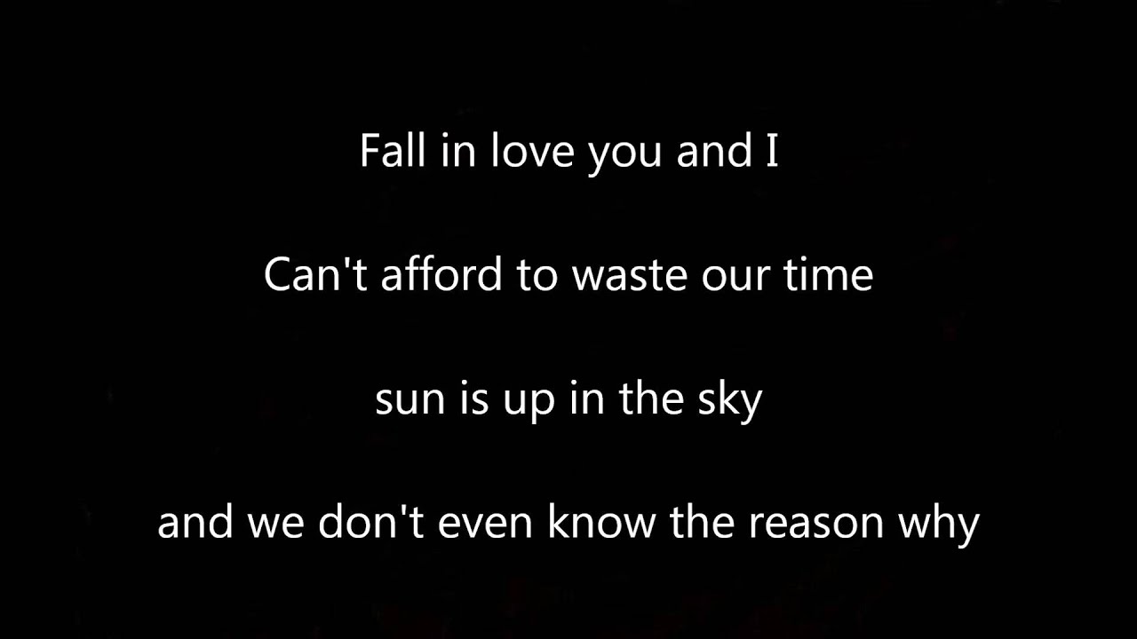 Lorenzo Fragola - The Reason Why (lyrics) - YouTube