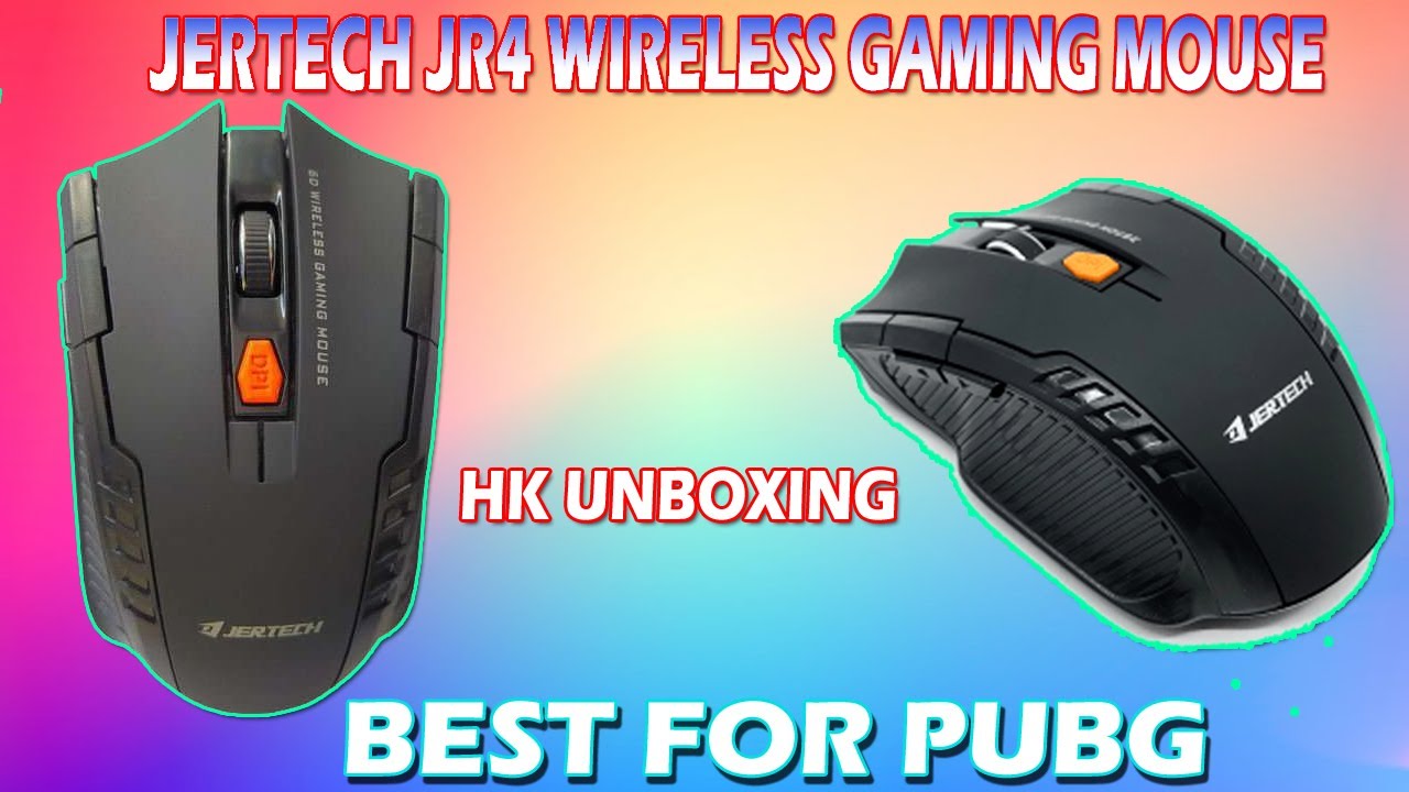 JERTECH JR4 MOUSE GAMING WIRELESS || GAMERS LIKE THIS !!!! UNBOXING ...