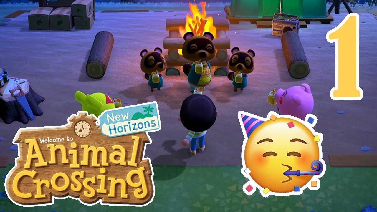 Animal Crossing New Horizons - Moving Day! - part 1 - YouTube