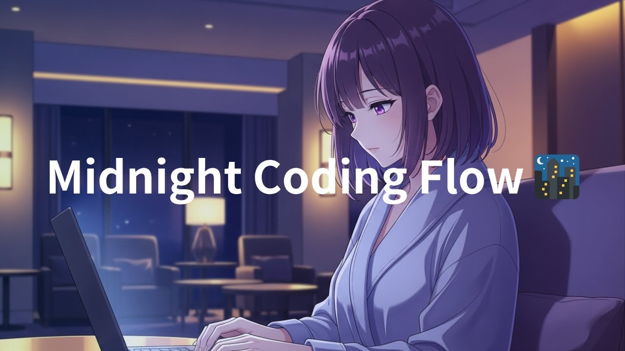 Midnight Coding Flow 🌃 | Tranquil Beats for Late Night Sessions - YouTube