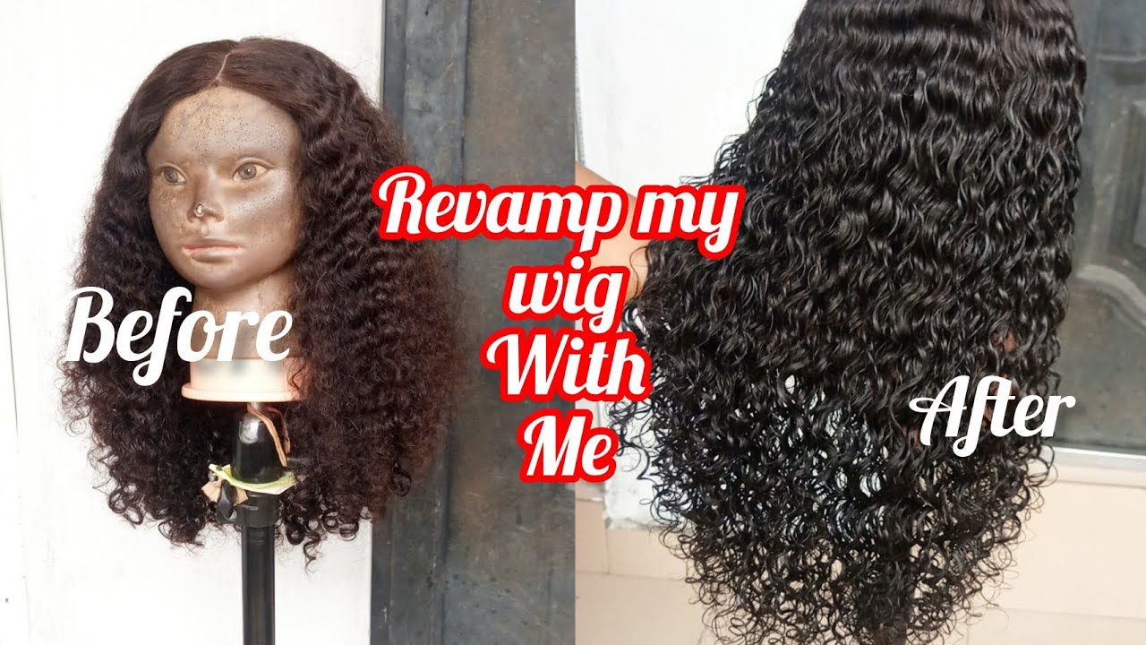 How to easily turn your old wigs to new yourself ||revamp your human ...