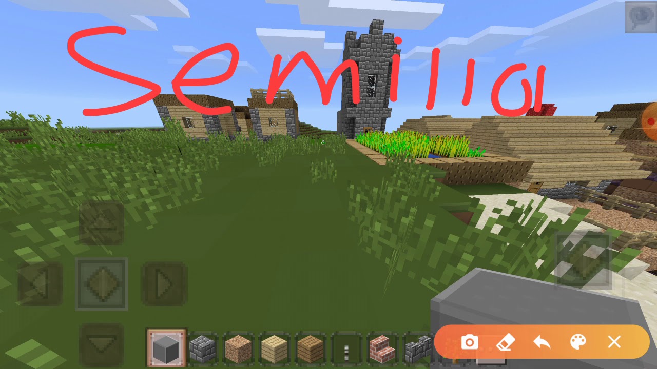 La semilla de champivaca y aldea en Mastercraft - YouTube