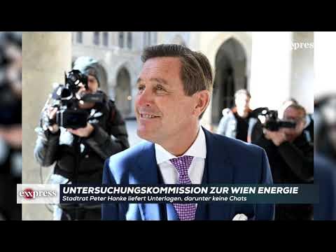 Wien Energie: Stadtrat Hanke liefert U-Kommission Unterlagen, darunter keine Chats - YouTube