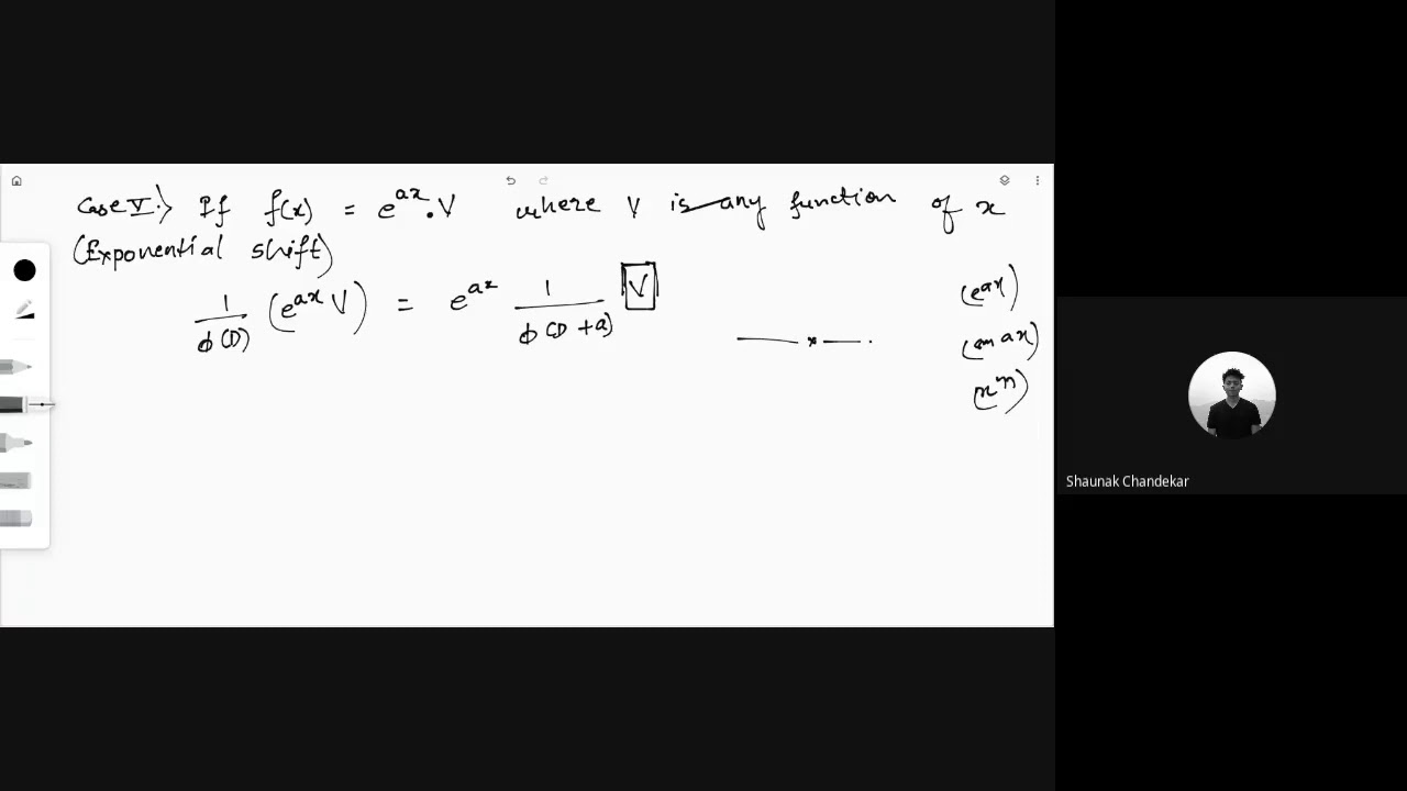 Particular integral Shortcut Method Lec II - YouTube