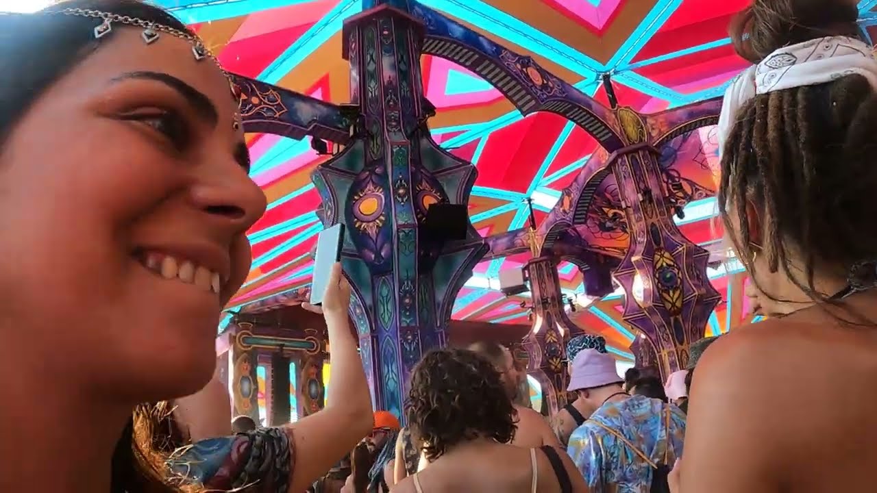 Bike Trip At The Opening Of Dance Temple At Boom Festival 2022 Youtube