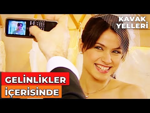 Leyla, Deniz İle Gelinlik Denedi | Kavak Yelleri 102. Bölüm