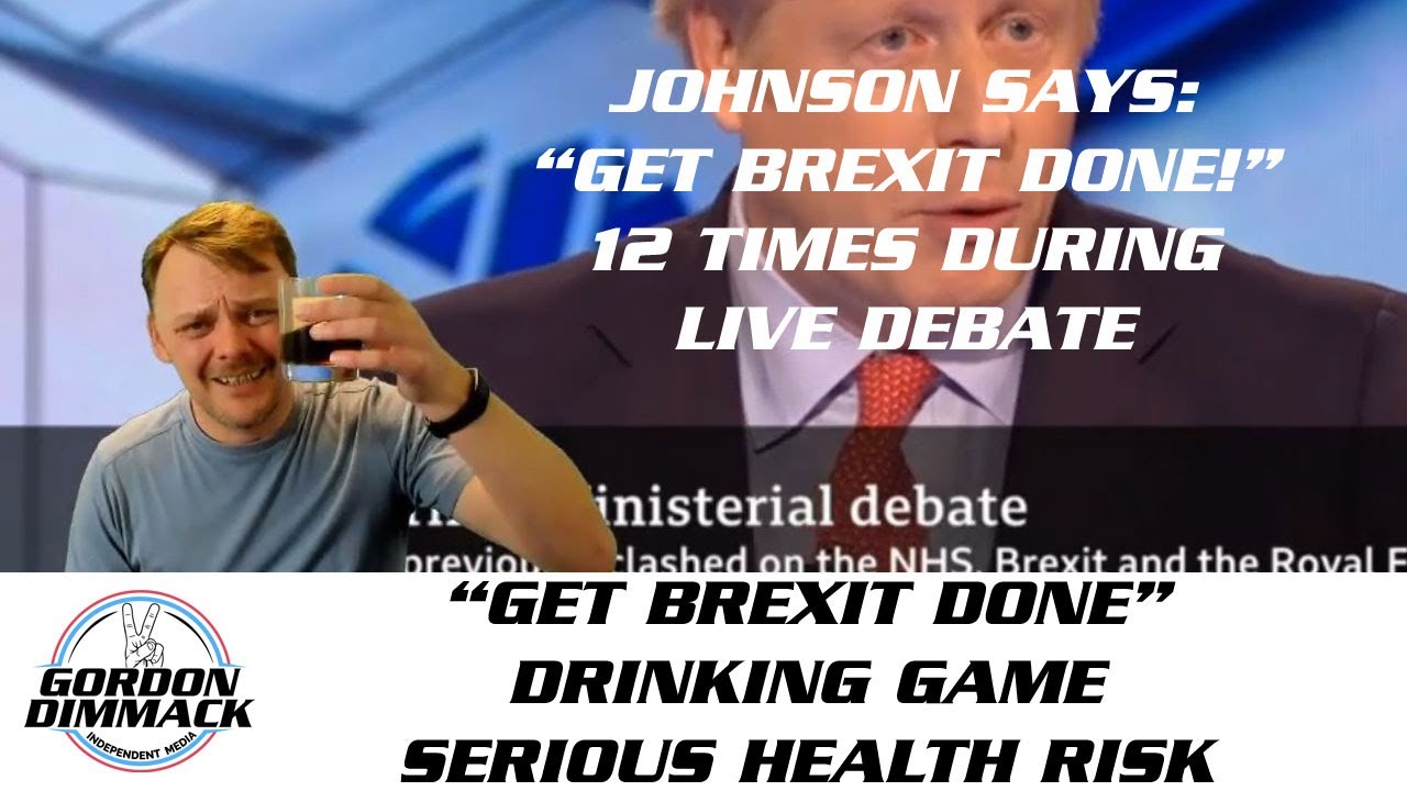 Johnson says "Get Brexit Done" 12 times in an hour - YouTube
