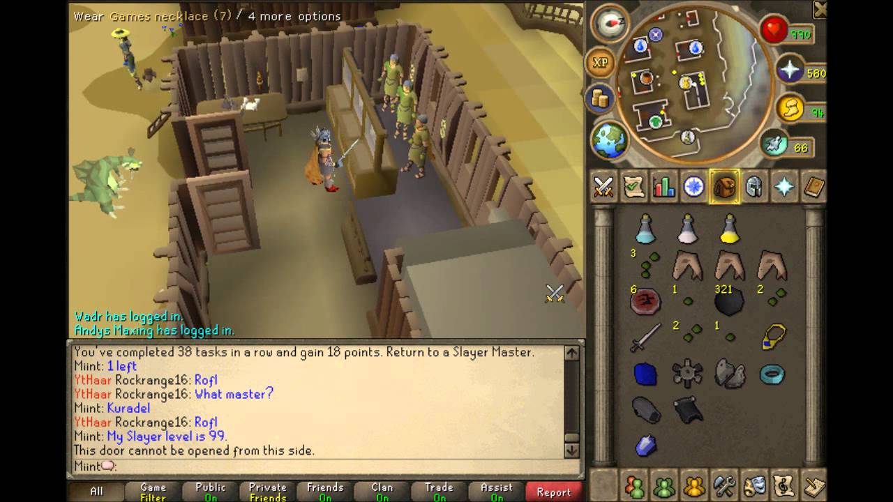 RuneScape - Mini Slayer Vlog - With Commentary - YouTube
