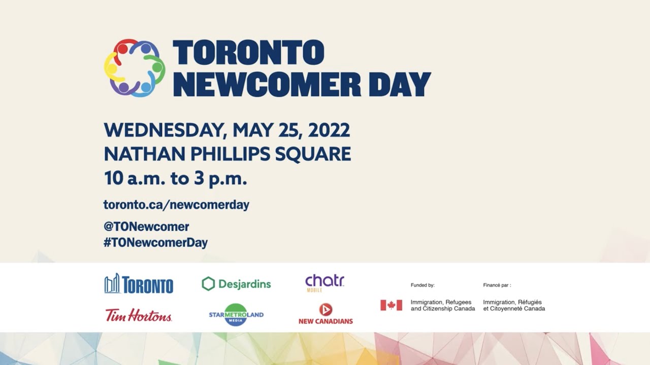 Join the 8th annual Toronto Newcomer Day - YouTube