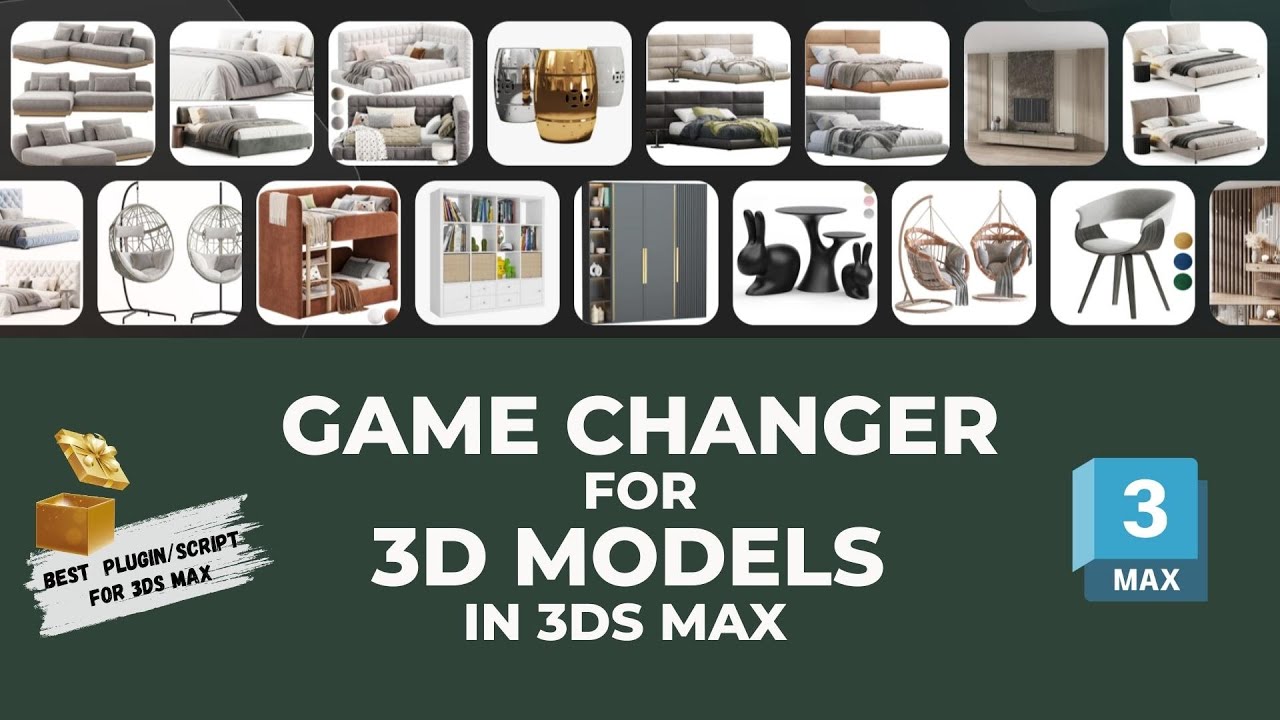 GC Merger Full Tutorial | Game Changer for 3D Models in 3ds Max - YouTube